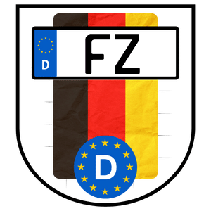 Fz Kfz Kennzeichen