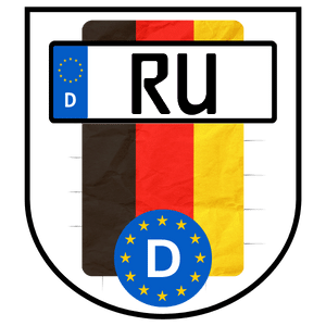 Kfz Kennzeichen Ru
